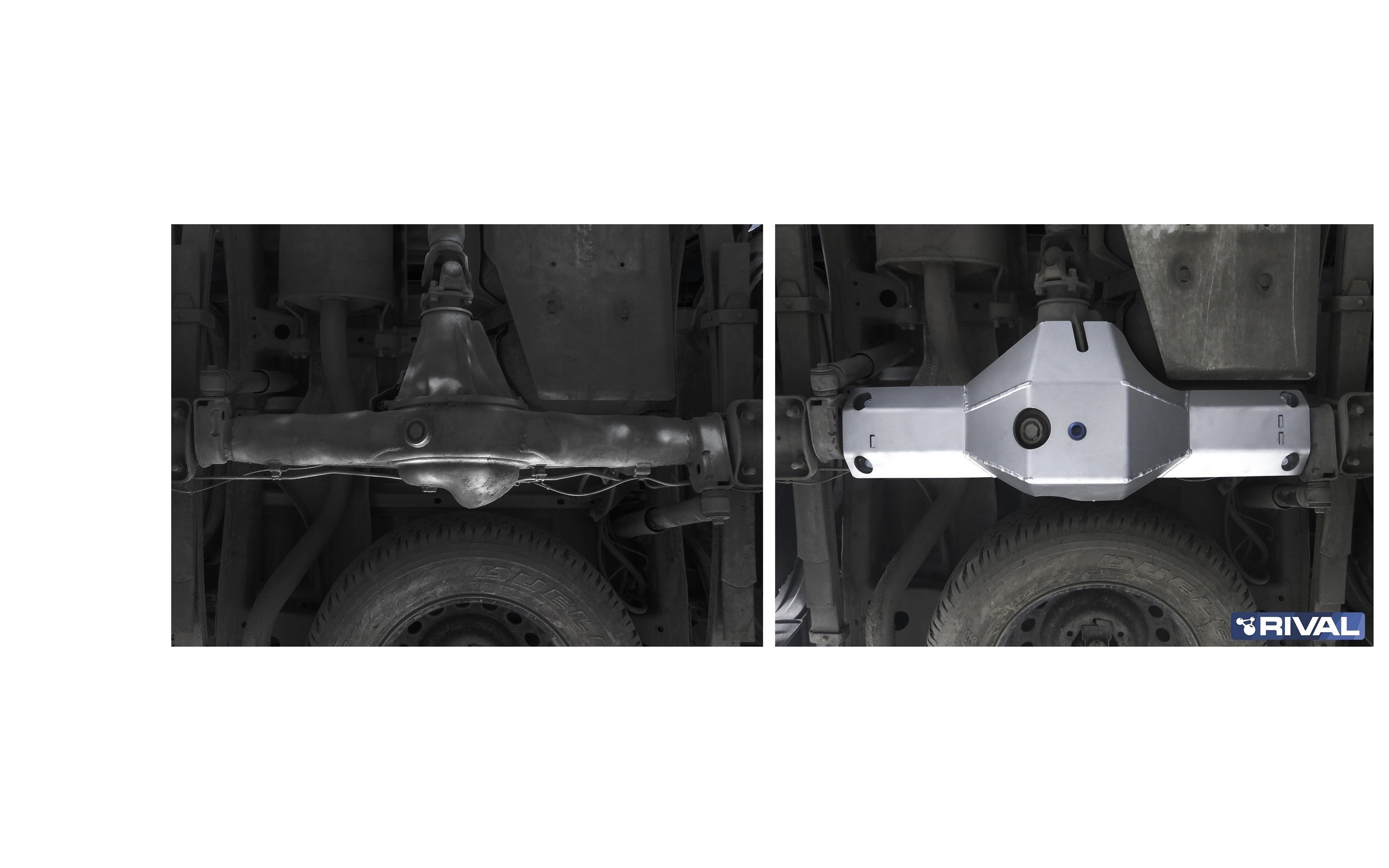 PLAQUE PROTECTON RIVAL DIFFERENTIEL TOYOTA HILUX REVO