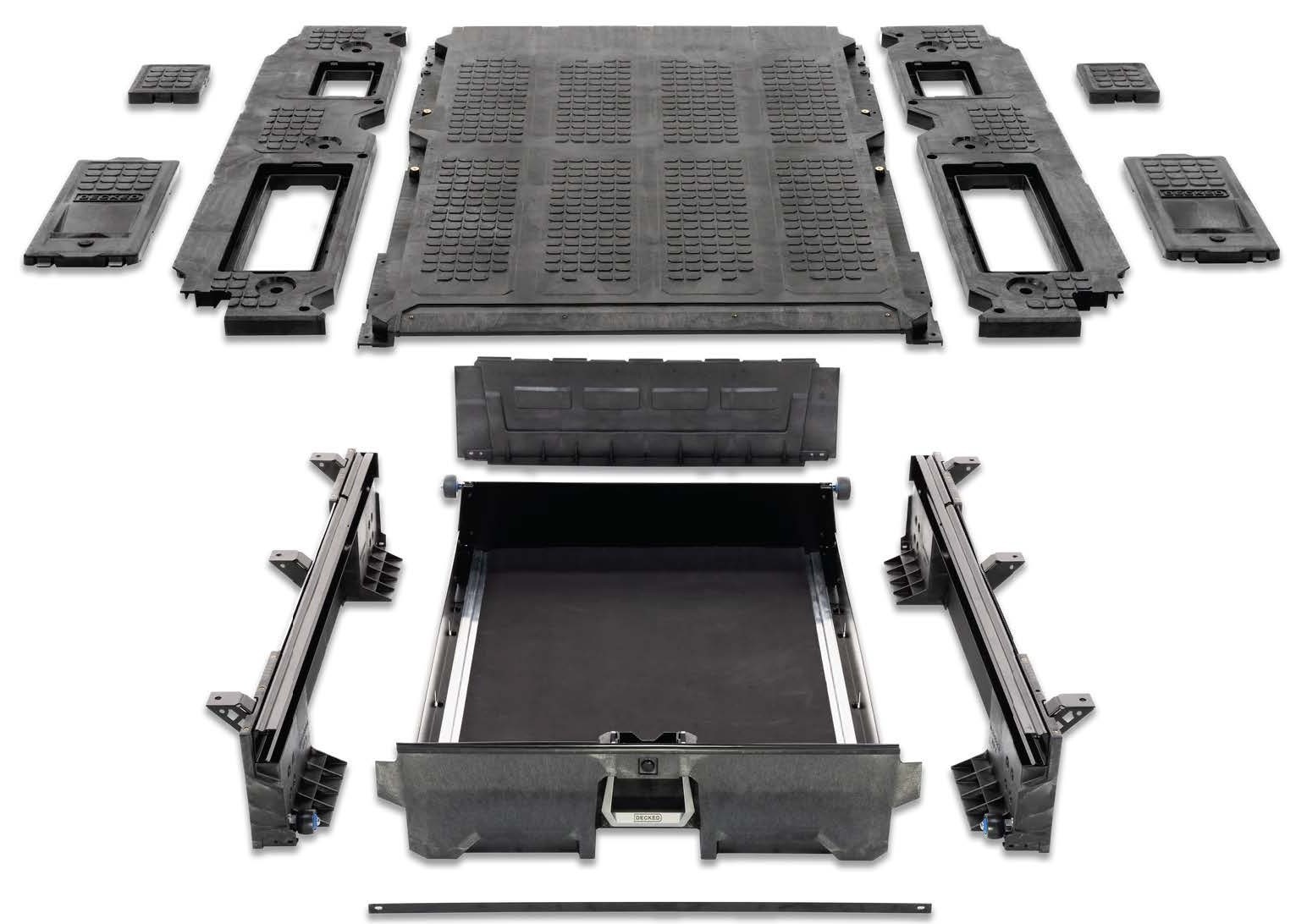 DECKED Stash Bins, compartiment profond de rangement