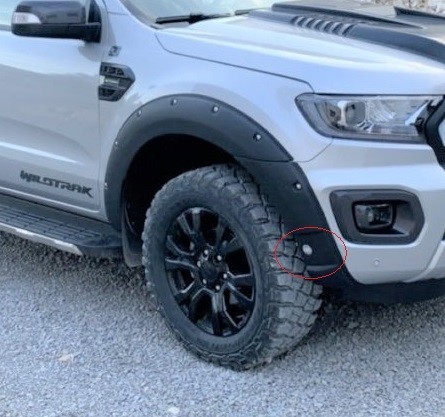 copy of Wing Extensions Ford Ranger XL 2019-2022