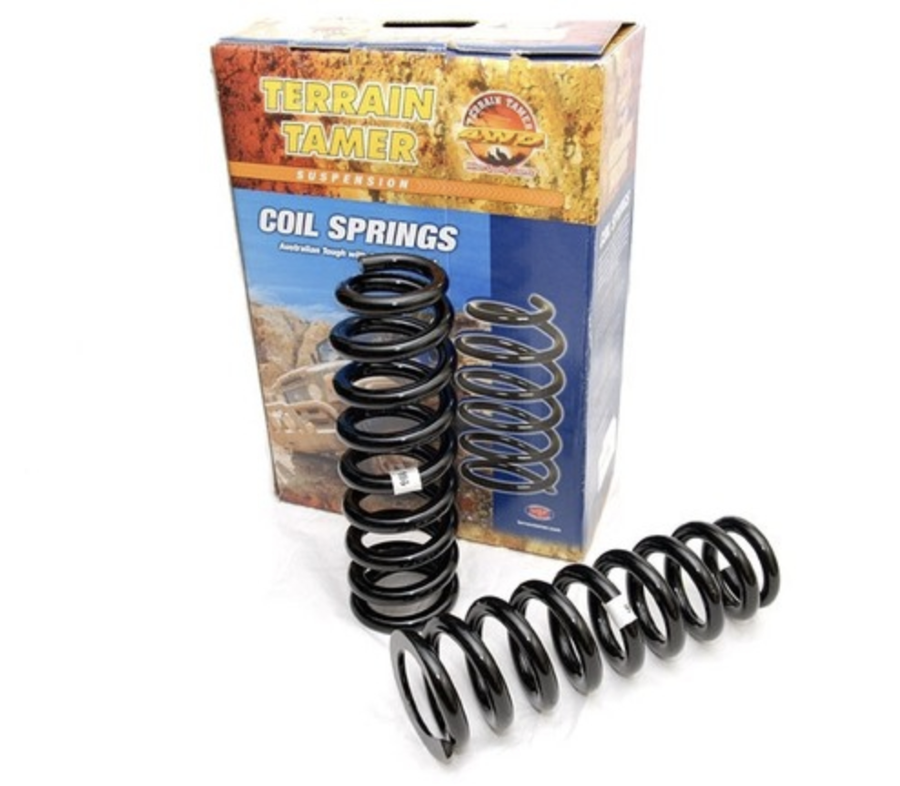 Front springs Terrain Tamer enhances +40mm Ford Ranger Raptor 2023+