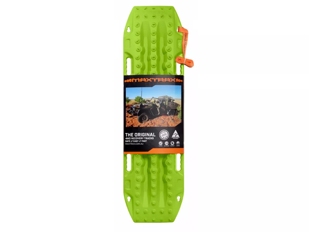 Plaques à sable Maxtrax MKII vert pomme - La paire MAXTRAX