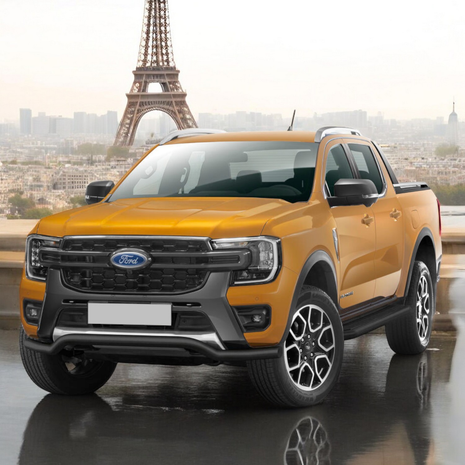 Barre de pare-choc noir Ford Ranger Raptor 2022+