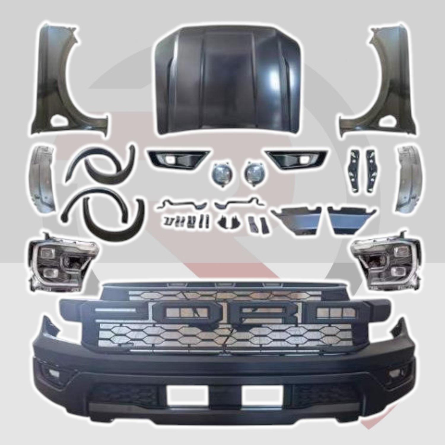 Ford Ranger 2012-2022 to Ford Ranger Raptor 2023 conversion kit